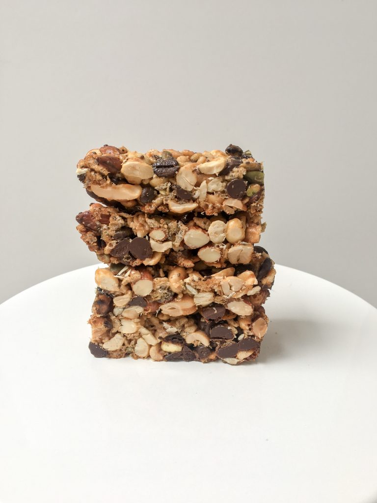 Dark Chocolate Coffee Nut Bars (Vegan, Gluten Free) - The Urben Life