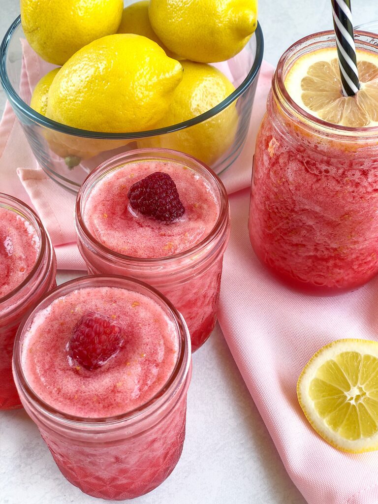 Raspberry Lemonade Slushie - The Urben Life