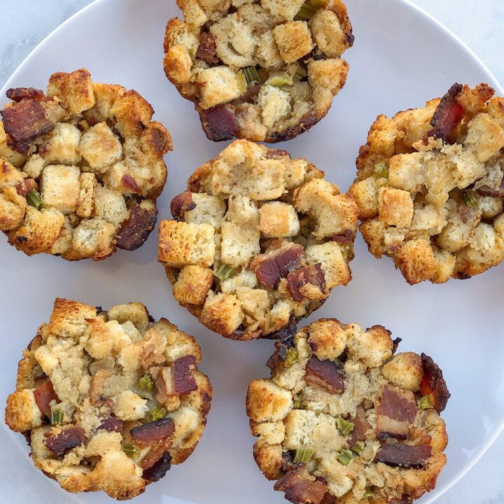 Thanksgiving Stuffing Muffins (with BACON!) - The Urben Life