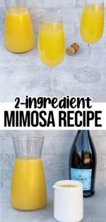How to Make the Perfect Mimosa at Home (2-Ingredients)