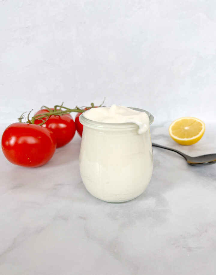 Homemade Eggless Mayonnaise Recipe with Aquafaba (Vegan)
