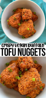 Vegan Buffalo Tofu Nuggets (Air Fried or Baked) - The Urben Life