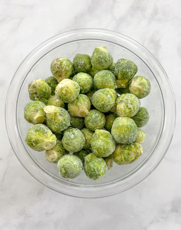 Air Fryer Frozen Brussels Sprouts - The Urben Life