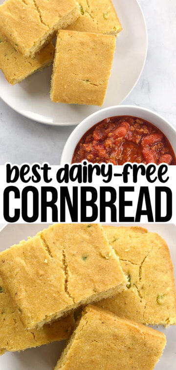 Best Dairy Free and Egg Free Cornbread Recipe - The Urben Life
